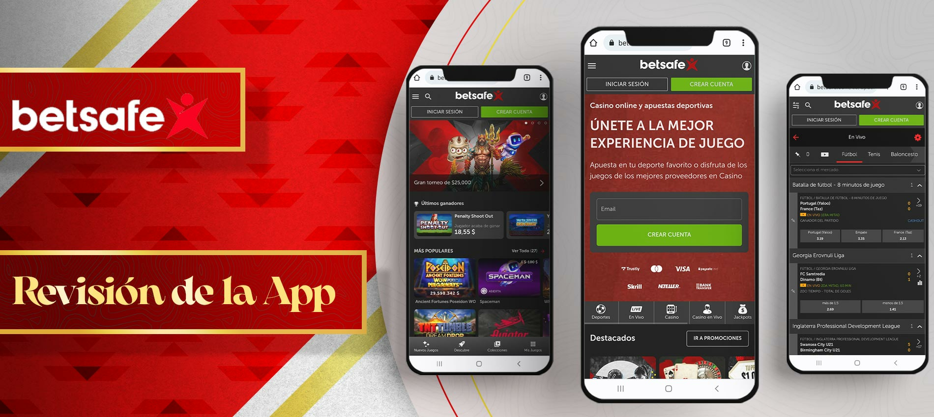 Betsafe App: Cómo descargar para iOS y apk de Android 2024