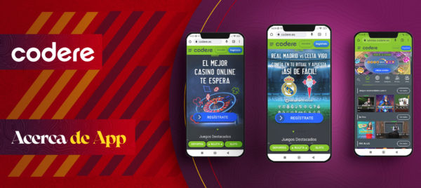 Codere App: Descárgala Gratis en tu Móvil iOS o Android para Apostar