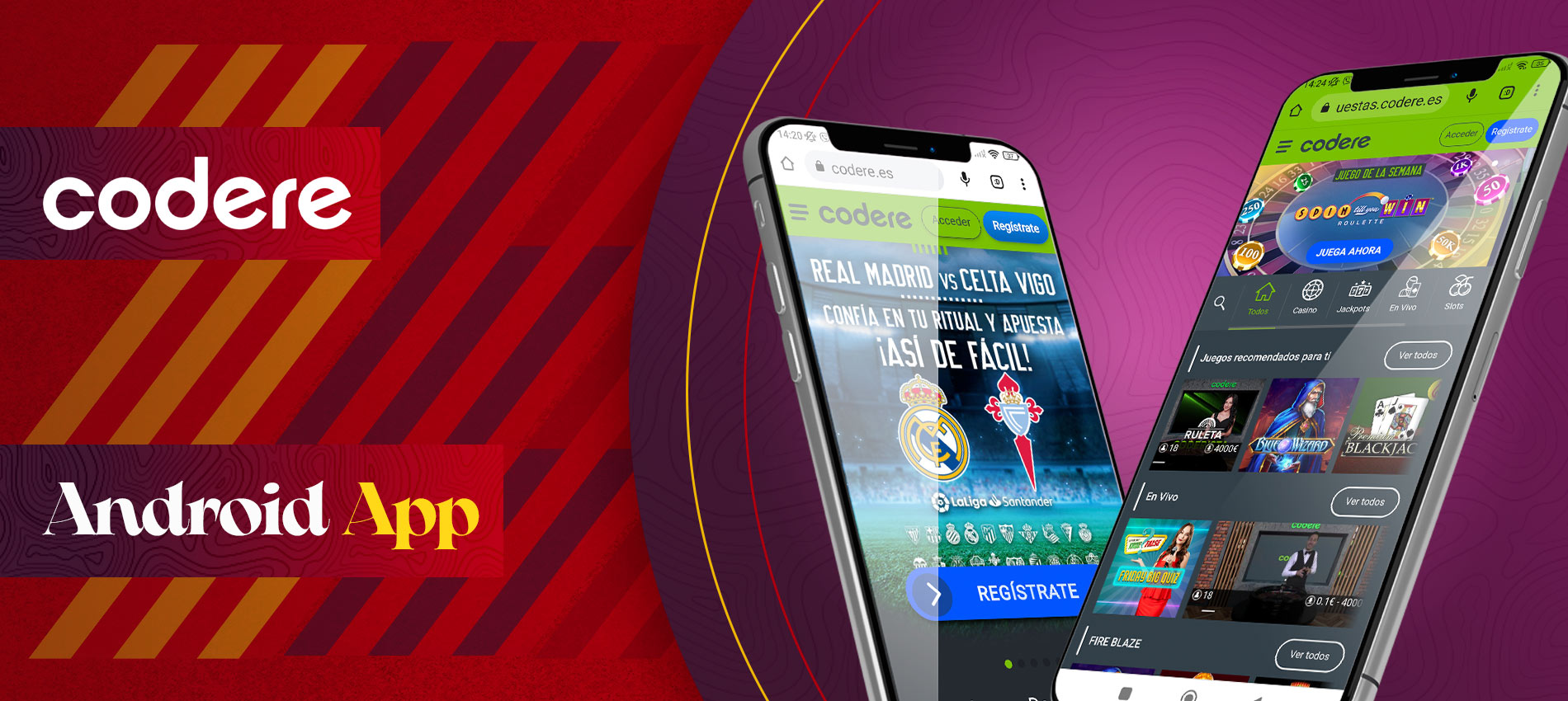 Codere App: Descárgala Gratis en tu Móvil iOS o Android para Apostar