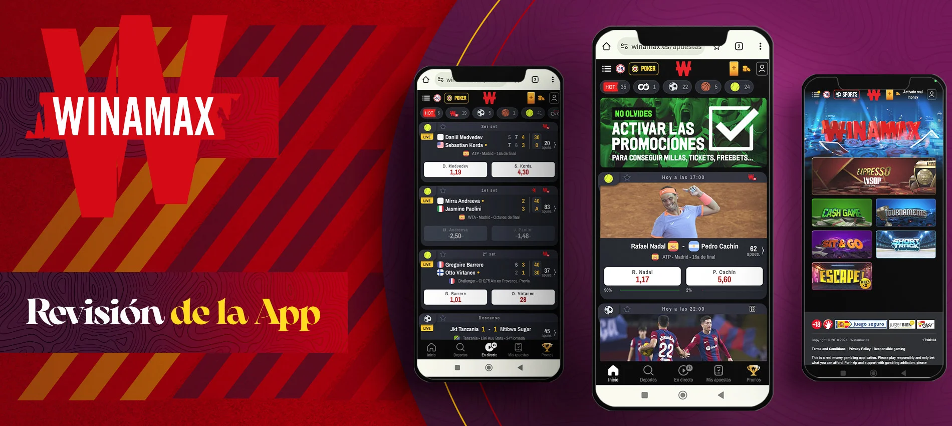 Winamax App: Cómo descargar app en Android, iOS y Windows PC
